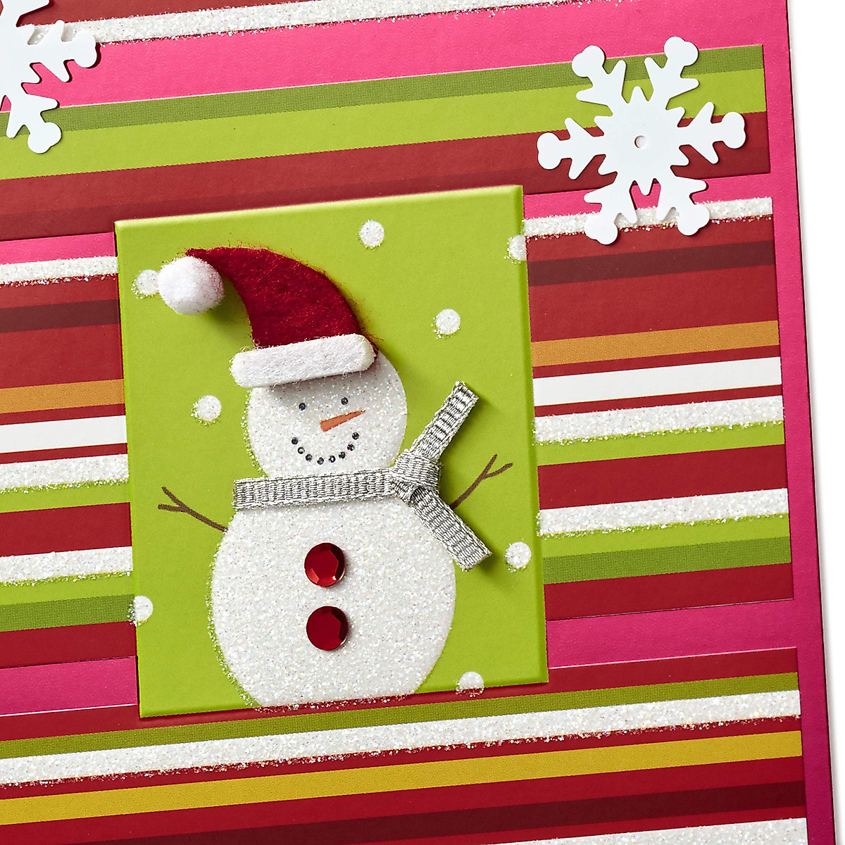 Hallmark Boxed Handmade Christmas Cards Assortment (Set of 24 Special Holiday Greeting Cards and Envelopes) (1XPX5156)