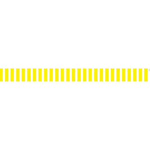Creative Teaching Press Core Decor Yellow Bold Stripes Border (10073)