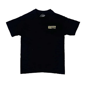 Local Motion Hawaiian Style Island Style TEE (as1, Alpha, s, xx_l, Regular, Regular, Black, L)