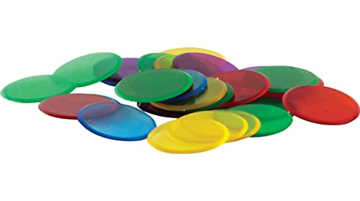 Teacher Created Resources Transparent Counters for Learning