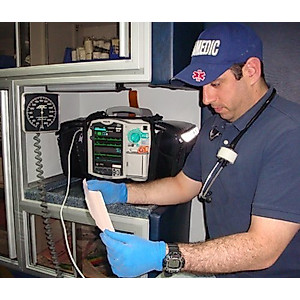 StatGear Stethoscope Tape Holder - Medical Items for Nurses, Paramedics, EMT, EMS - Pack of 2, Black