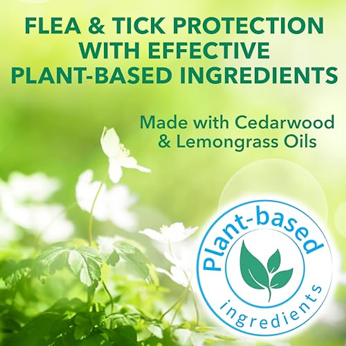 Hartz Nature’s Shield Flea & Tick Spray Treatment for Dogs, Natural and Effective Flea & Tick Prevention and Protection for Dogs with Cedarwood and Lemongrass Oil, 14 Ounces