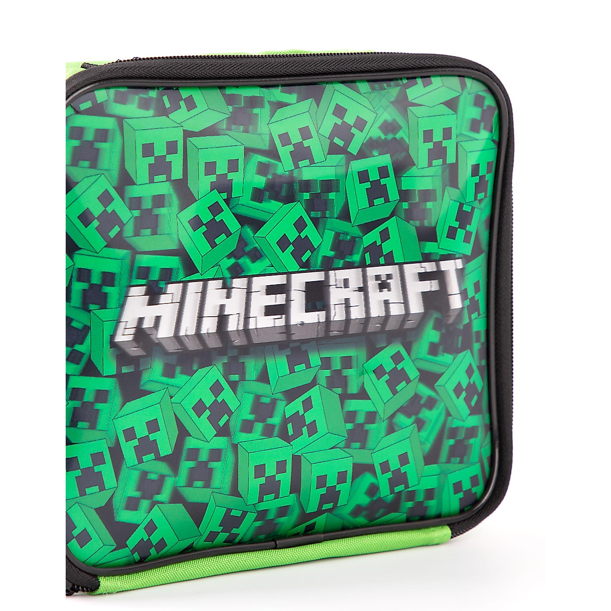 Minecraft Lunch Bag Set Creeper (Lunch Box, Water Bottle, Snack Pot)
