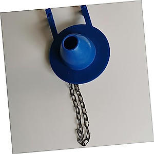 Toilet Bowl 4 Pcs Toilet Tank Flapper Toilet Drain Valves Toilet Flush Valve Repair Ki Blue Toilet Tank Accessory Clap Cover Baffle Water Tank Flush Valve Plug Ar Accessories Tank