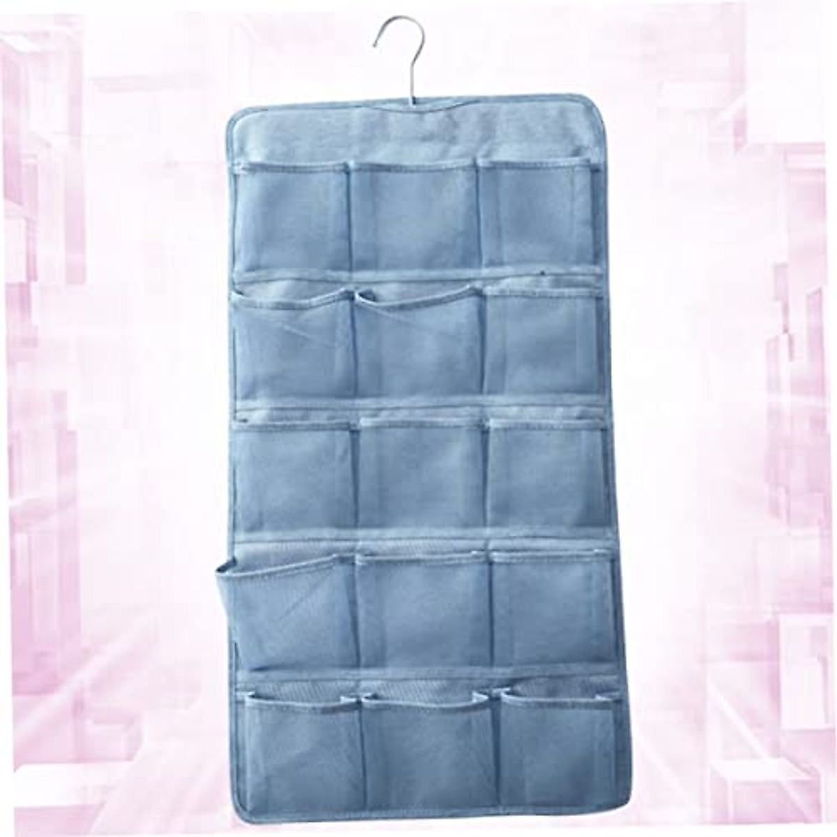 Cabilock Storage Bag Organizer Pocketbooks Hanging Garment Bag Bra Hanging Pockets Wall Hanging Storage Pouches Hanging Underwear Organizer Underwear Storage Bag Wardrobe Underwear Bag Bra