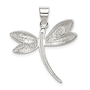 925 Sterling Silver Dragonfly Necklace Charm Pendant Only