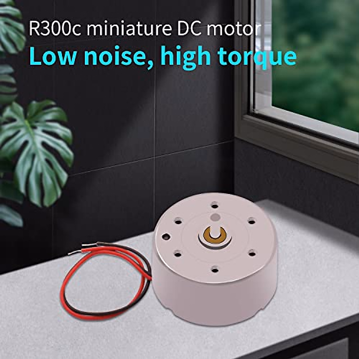 V TELESKY 10Pcs 1.5V 3V 6V 7000rpm Small Micro DC Generator Mini Electric Motor with Wire for DIY Toys Wind Turbine Generator