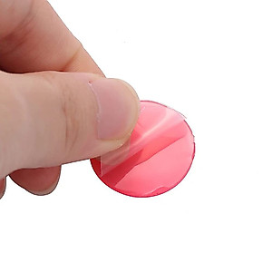 6 Packs Diamond Painting Wax Storage Box Polygon Shaped Diamond Painting Wax Storage Container Case Painting Glue Clay Organizer with 18 Pieces Glue Clay, Multicolor