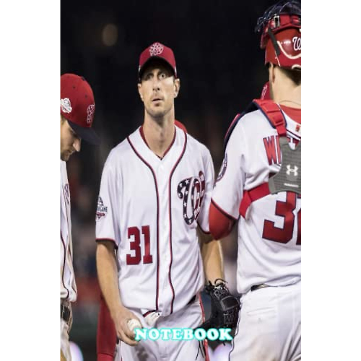 Notebook : Trea Turner Lined Notebook Journal, 100 Pages - Thankgiving Notebook Blank Ruled Writing Journal #489