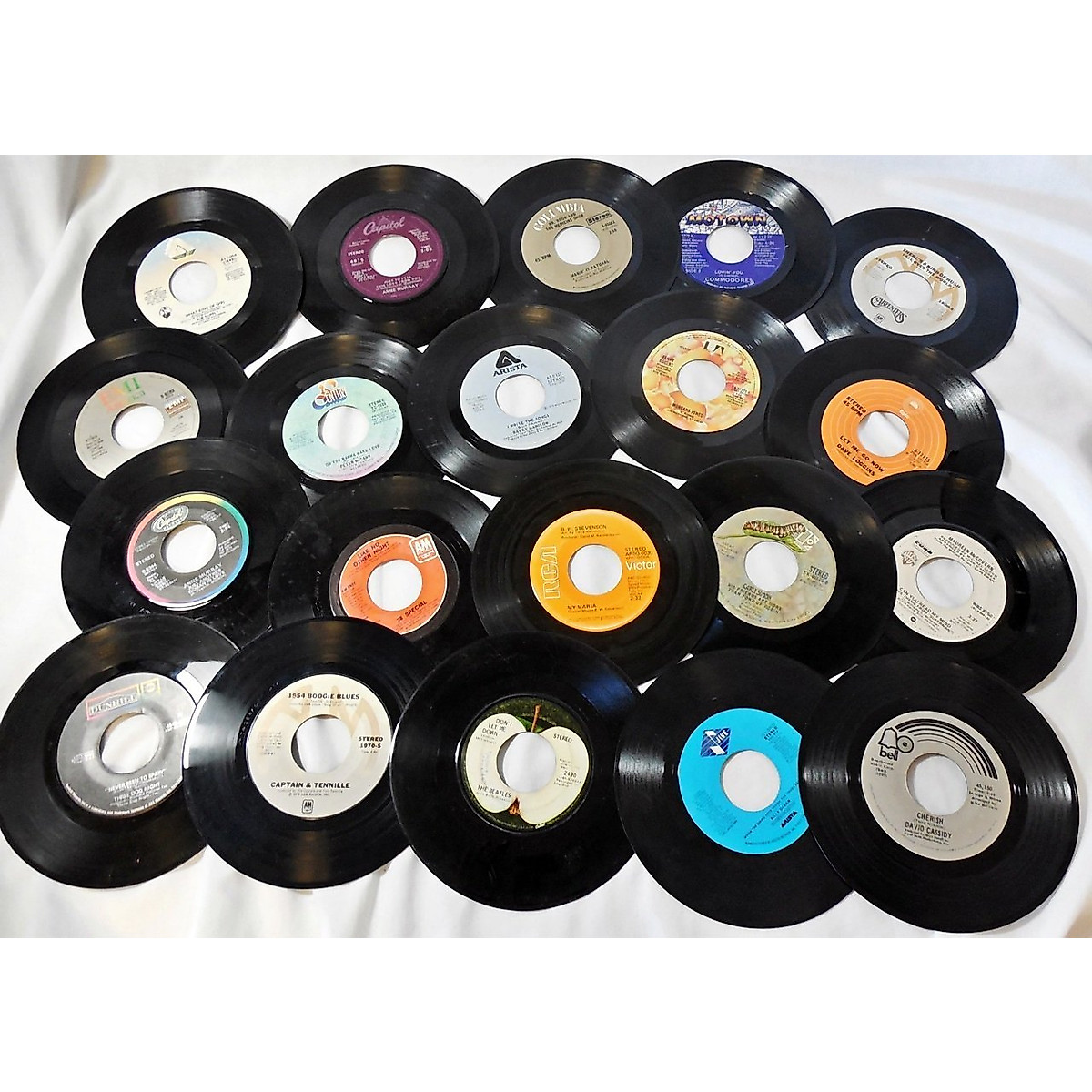 (25) 7" Vinyl Records for Crafts & Decoration