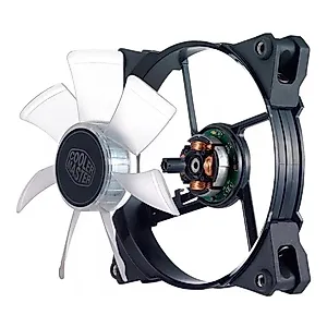 Cooler Master JetFlo 120 - POM Bearing 120mm Blue LED High Performance Silent Fan for Computer Cases, CPU Coolers, and Radiators