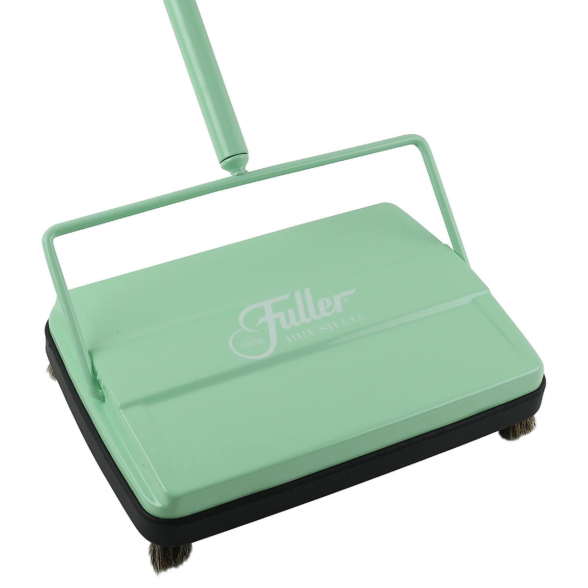 Fuller Brush 17029 Electrostatic Carpet & Floor Sweeper - 9" Cleaning Path - Lightweight - Ideal for Crumby Messes - Works On Carpets & Hard Floor Surfaces - Fresh Mint