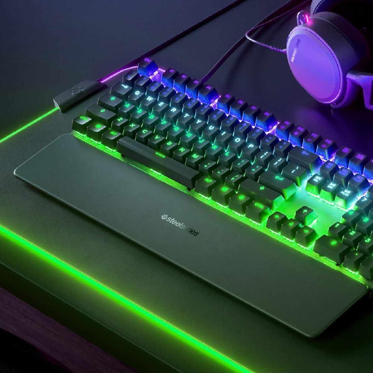 SteelSeries Apex Pro - Mechanical Gaming Keyboard - Adjustable Actuation Switches - OLED Smart Display - English QWERTY Layout - Standard