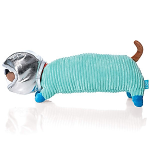 Manhattan Toy Space Dog Stuffed Animal with Removable Helmet 13" Long Toy