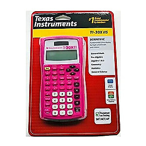 Texas Instrument TI-30X IIS Scientific Calculator Rose Pink Color