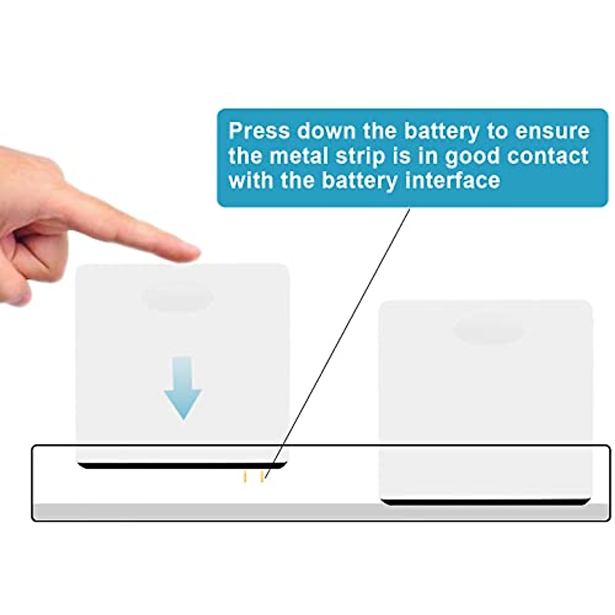 2-Pack Rechargeable Battery and Dual Battery Charge Station Fit for Arlo Ultra Arlo Ultra 2 Arlo Pro 3 Arlo Pro 4 Camera [3.85V/18.48Wh/4800mAh]