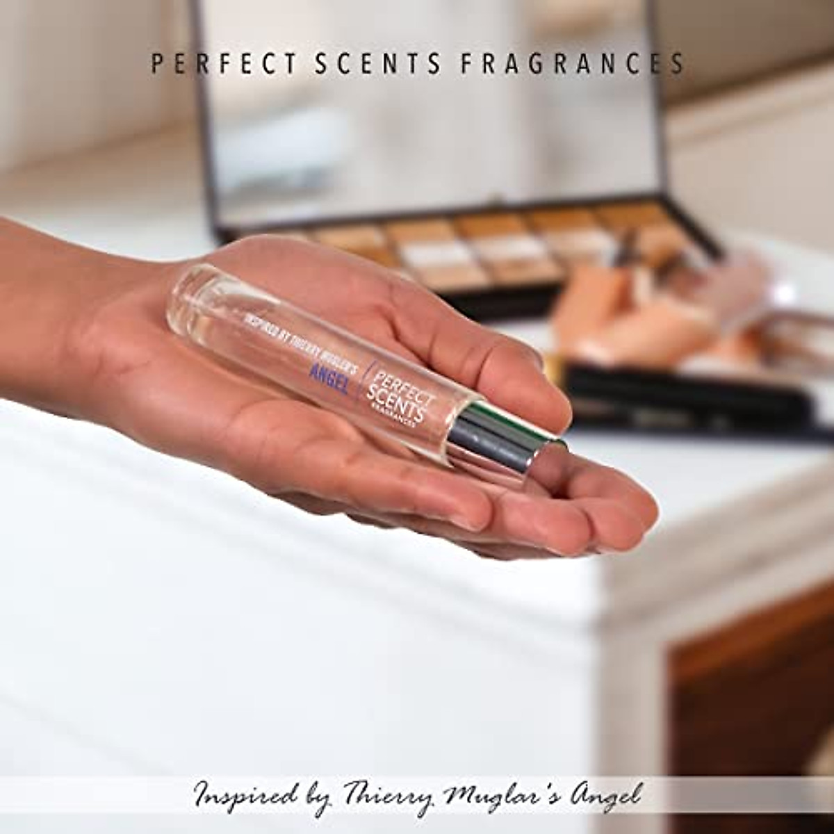 Perfect Scents Fragrances | Inspired by Thierry Muglar's Angel Rollerball | Fragrance for Women | Vegan, Paraben Free, Phthalate Free | Never Tested on Animals | 0.34 Fl Oz