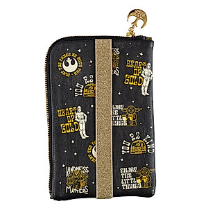 Erin Condren Ultimate Vegan Leather Planny Pack - Star Wars Alliance Design. Planner Accessory Pouch with Pockets, Extended Zipper, and Elastic Band to Secure Around Planner or Notebook