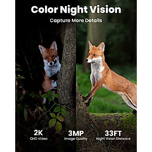 ieGeek 3/4G Security Camera Outdoor, 1080P Wireless WiFi 360°PTZ Camera, Solar Battery Powered Surveillance Camera with Spotlight/Siren/Motion Detection/3MP Color Night Vision