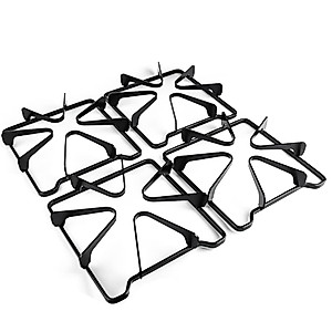 8053458 4 Pack of Gas Range Burner Cooking Grate for Compatible with Whirlpool WPW10268483 W10268483 8053580 AP6018155 PS11751457