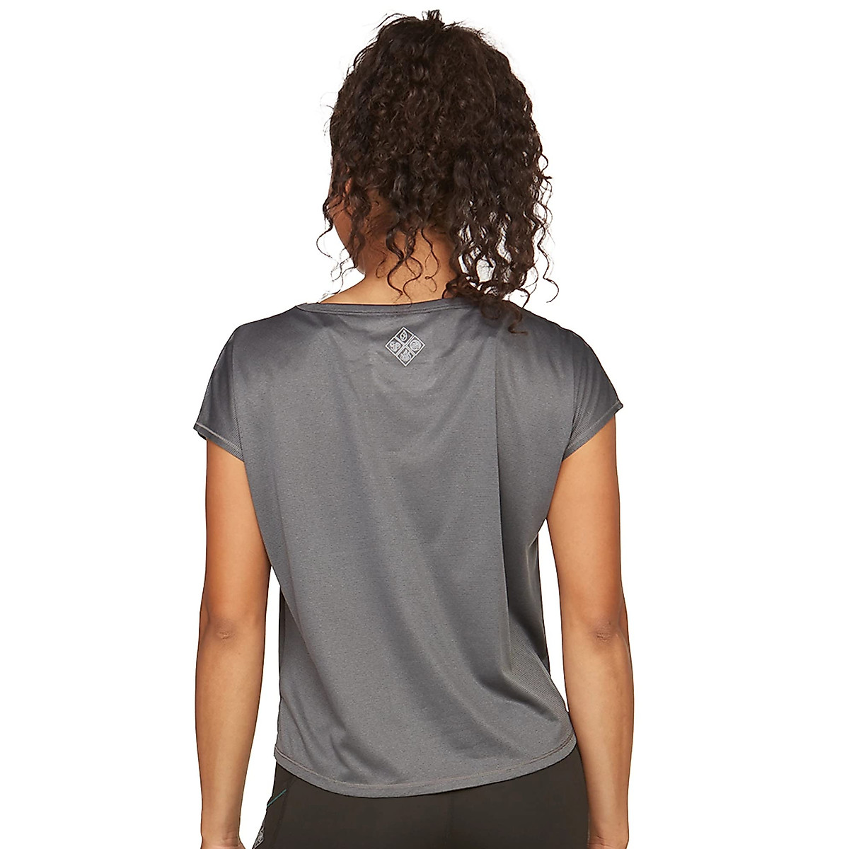 EAFW Women's Afloat Eco-Friendly Recycled Polyester Short Sleeve Tee (Black, XX-Large)