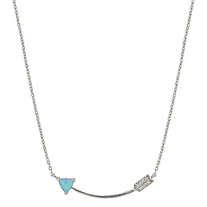 Montana Silversmiths Western Lifestyle Women's Arrow Necklace (My Direction Arrow)