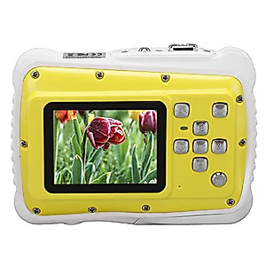 Vifemify Children Digital Camera,2 Inch Waterproof Children Camera HD Digital Kids Camera for Boys Girls Birthday Gift (Yellow)