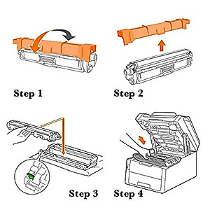 Arthur Imaging Compatible Toner Cartridge Replacement for Brother TN221 (Black, 1-Pack)