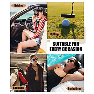 DUCO Retro Aviator Polarized Sunglasses Women Men Vintage Double Bridge Sun Glasses Classic Shades DC1208