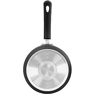 Utopia Kitchen 1 Quart Nonstick Saucepan with Glass Lid - Multipurpose Use for Home Kitchen or Restaurant (Grey)