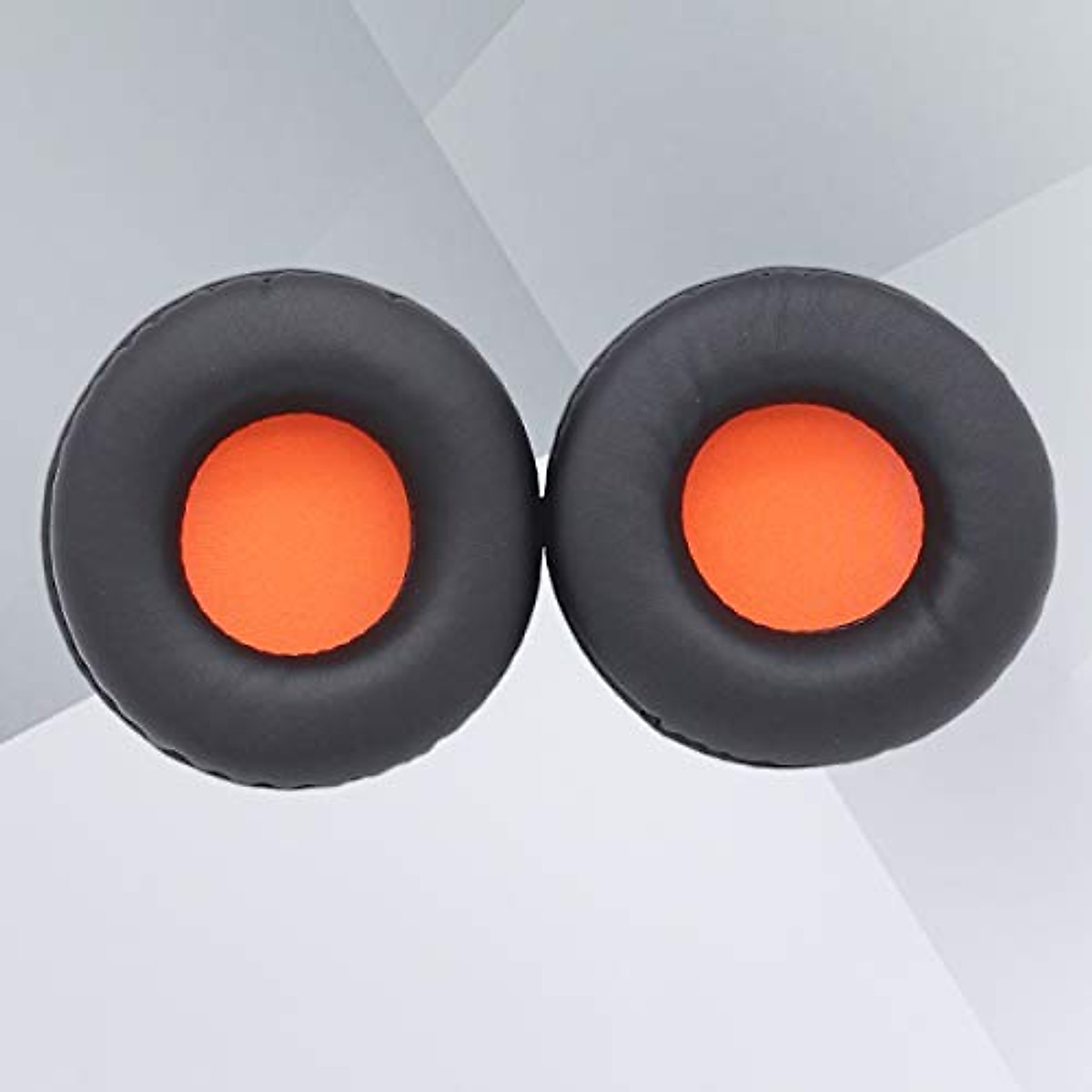 1 Pair Replacement Earpads for Skullcandy Hesh 1.0 for HESH 2.0 Headphones Ear Pads Covers (Black and Orange)