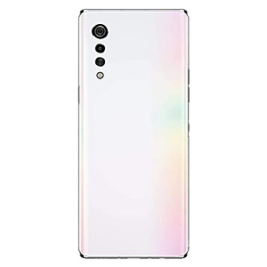 LG Velvet 5G (128GB, 6GB RAM) 6.8" OLED, Snapdragon 765, 48MP 4K Camera, US 5G/Global 4G LTE T-Mobile Unlocked (AT&T, Metro, Straight Talk, Latin) LM-G900TM (Aurora White) (Renewed)