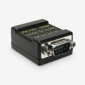 Cablemax RS-232 LED link Tester DB-9 Male to DB-9 Female