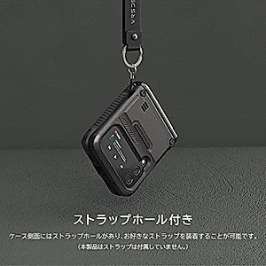 VRS DESIGN Terra Guard Active for Galaxy Z Flip 4 5G (2022), Premium Durable Semi-Auto Hinge Protective Case with Multi-Clip