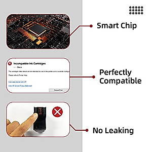 Printer Ink PG-245XL/ CL-246 XL for Canon Ink Cartridges 245 and 246 245XL 246XL, Used for Canon Pixma MG3022 TS3322 MG2522 TR4520 MX490 TS202 MX492 iP2820 TS302 MG2520 Printer (1 Black,1 Tri-Color)