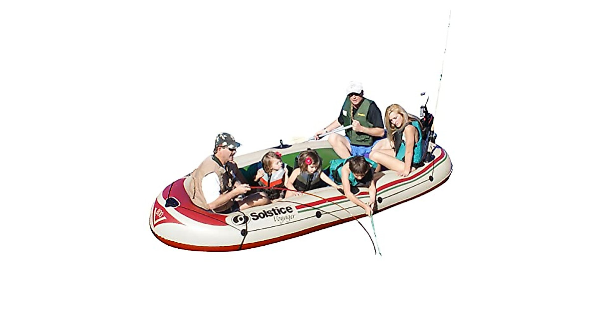 Solstice Voyager Inflatable Boat - Comfort for 6