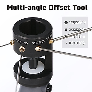 DIDUEMEN Handheld No Debugging Electric Tungsten Grinder Tool,Four-angle Tungsten Sharpen Machine,TIG Welding Rotary Tool