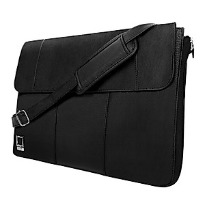 Lencca Axis 15 Hybrid Compact Slim Sling Shoulder Bag Briefcase for HP 15z, EliteBook, Envy, Mobile Thin Client, Omen 15t, ProBook, Spectre x360, ZBook Series 14 15.6 Laptop