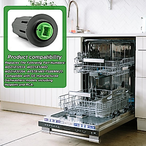 Dishwasher Flood Switch Asm GE WD21X10519 Replacement for GDT GDF Series GE Dishwasher Appliance,Replaces NO.#: AP5781465 PS8690623 WD21X10492 WD21X20204