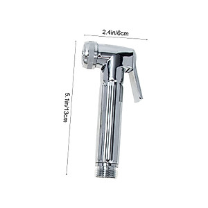 Hemobllo 3 Sets Shower Head Spray Buttock Washer Hand Held Bidet Attachment Handheld Bidet Sprayer Toilet Spray Head Hand Sprayer Hand Held Bidet for Toilet Hand Held Sprayer Copper