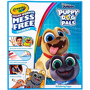 Crayola Color Wonder Disney Baby Characters, Mess Free Coloring Pages, Gift for Kids, Age 3, 4, 5, 6 & Puppy Dog Pals, Color Wonder Book, 18 Mess Free Coloring Pages, Gift for Kids, 3, 4, 5, 6