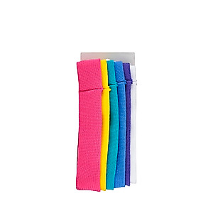 Goody Ouchless Jersey Headwrap, Assorted Colors, 6 Count