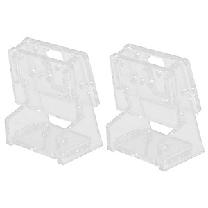 Acrylic Bracket for Raspberry Pi, Protective Case LCD Display Screen Holder Stand Cover for Raspberry Pi 8MP Camera(2pcs)
