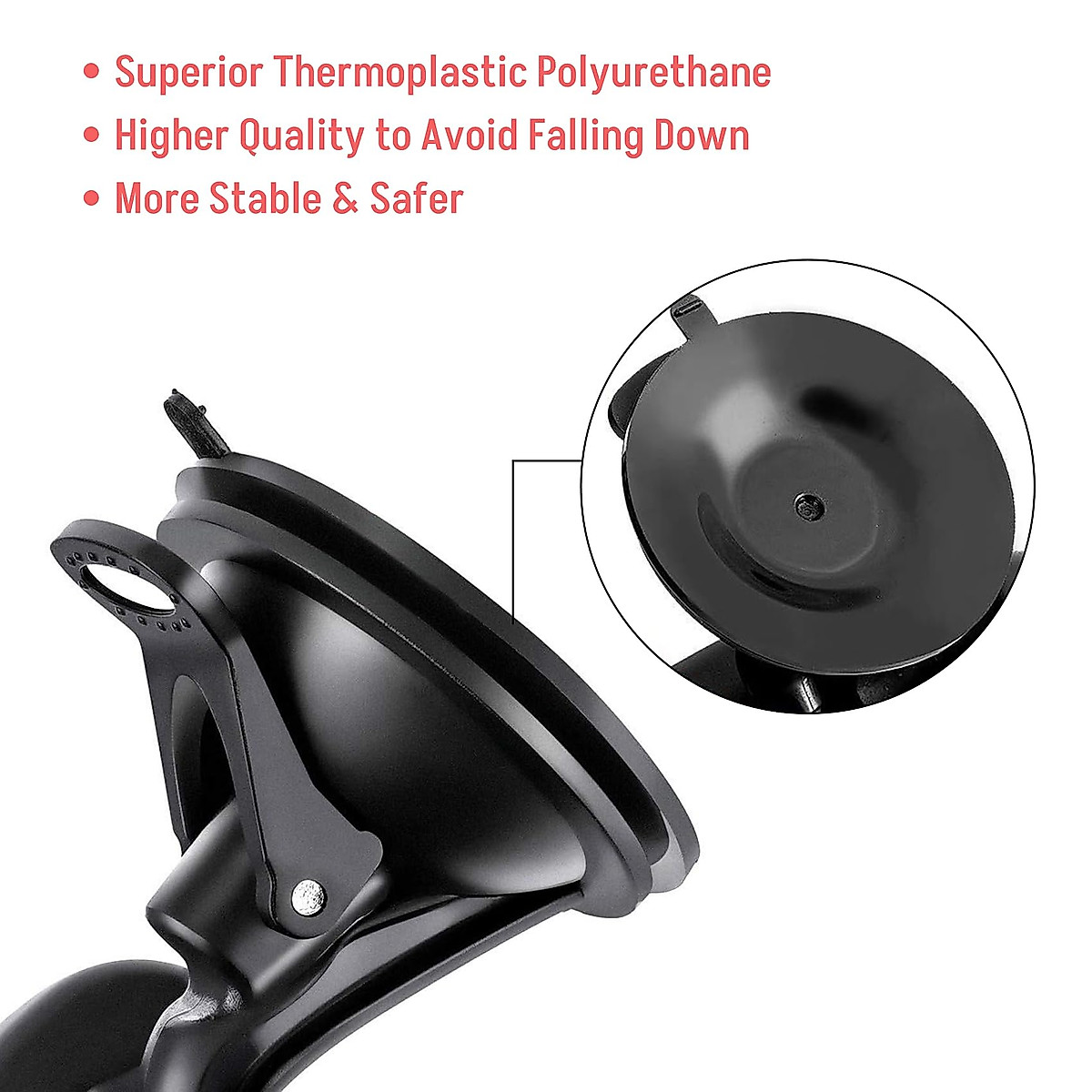 Ideapro Baby Car Mirror, Infant Car Seat Mirror with Adjustable Suction Cup, Child Mirror for Car Rear Facing, Back Seat Mirror for Baby Child Safety Car Rear Seat View Mirror for Universal Vehicle