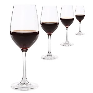 Samola Drinkware Unbreakable Shatterproof Wine glasses set of four indoor outdoor party picnic pool use acrylic BPA free | 12oz