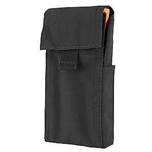 Ultimate Arms Gear Tactical Stealth Black Molle 25 Shot Shell Ammunition Ammo Reload Carrier Pouch For 12 Gauge Shotgun Rounds