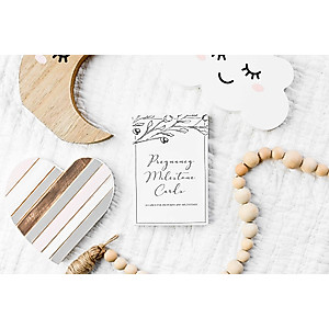 Pregnancy Gift Bundle for Expecting Moms: Pregnancy Prayer Cards + Pregnancy Milestone Cards | Pregnancy Announcement