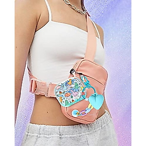 Kokaaee for Airpod Pro & Pro 2 Case Cover Cute Funda Kawaii Women Aesthetic Protector Girls Girly Liquid Glitter Bling Sparkly Design Estuche Keychain Y2K for Apple Airpod Pro 1/2 Cases