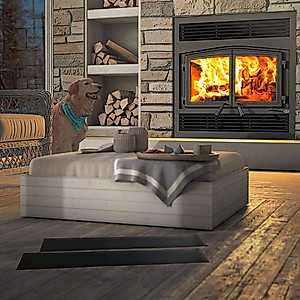 Neattec Magnetic Fireplace Draft Stopper - Fireplace Cover to Block Cold Air from Vent to Prevent Heat Loss - Magnet Fireplace Screen - Indoor Chimney Draft Blocker Vent Covers- 36" x 6" - Pack of 2