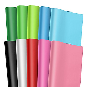 Hlonon 100 Sheets Colored Tissue Paper 12×20 Inch Tissue Paper Bulk Gift Wrapping for Gift Bags DIY Crafts Birthday Wedding Holidays Decor 10 Colors